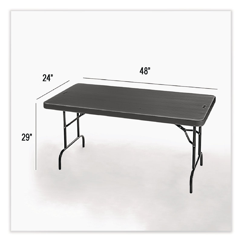 ICEBERG 48'' Rectangular Folding Table | Wayfair